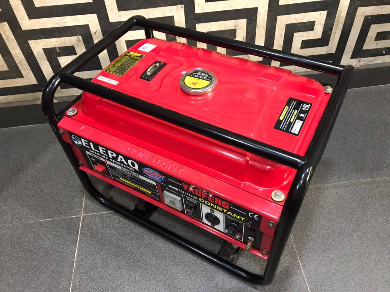 V.Clean One Month Used, 100% Copper, 2.8Kva Elepaq Constant Generator ...