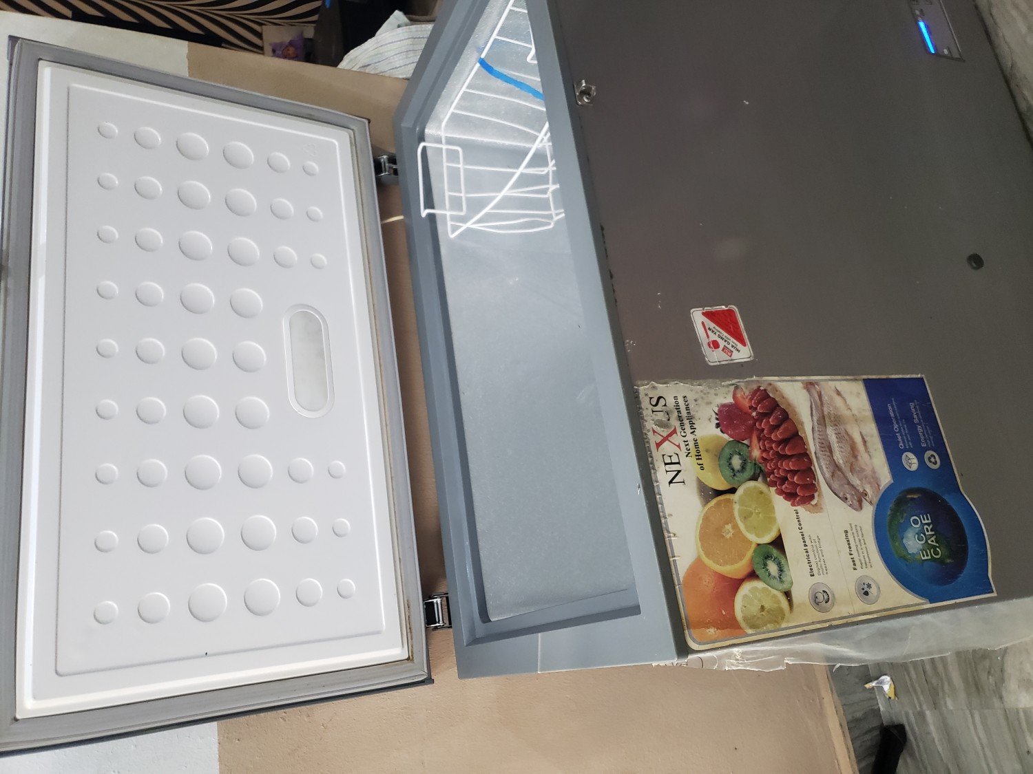 NEATLY USED NEXUS DEEP FREEZER NX-265H WITH LOW ELECTRICITY CONSUMPTION